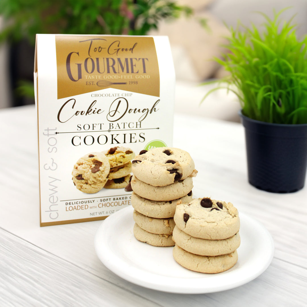 Chocolate Chip Cookie Dough Soft Batch Batter Cookies – Too Good Gourmet