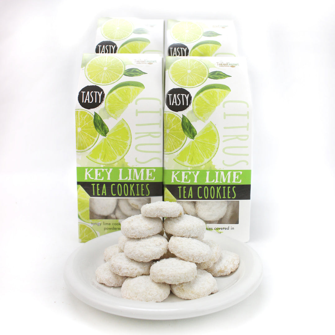 Key Lime Tea Cookies – Too Good Gourmet